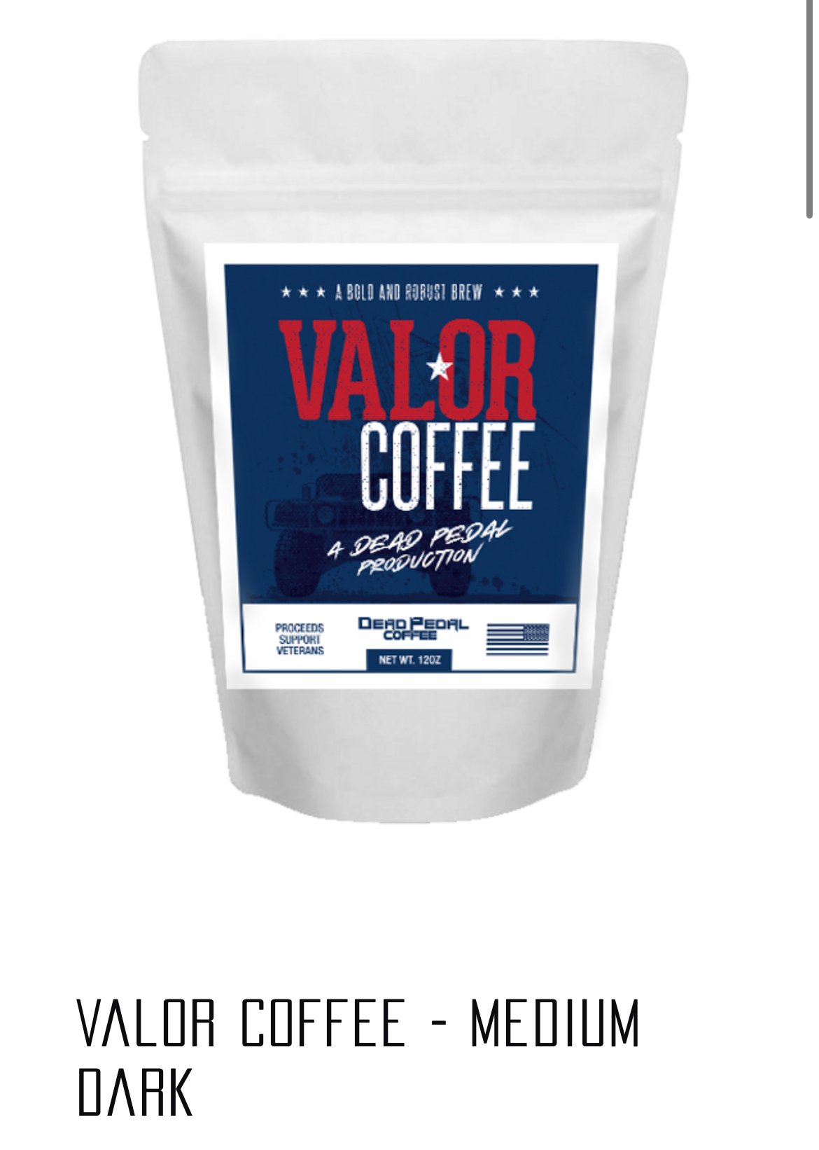 Valor Coffee is now available!!